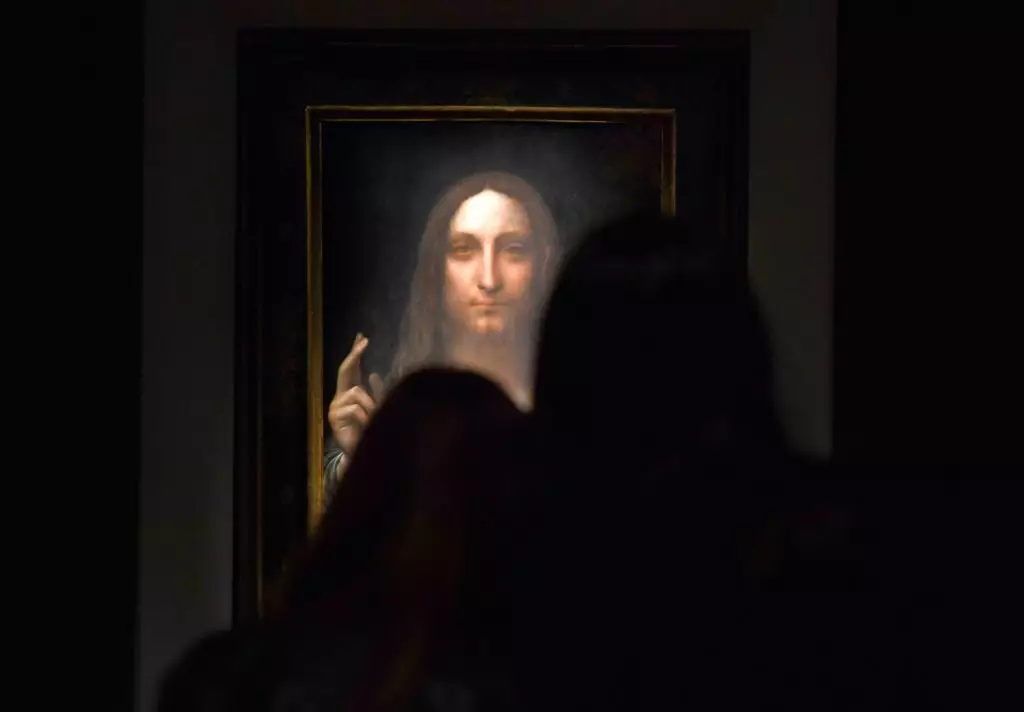 Salvator Mundi Фото: Тімоті А. Клері/AFP/Getty Images.