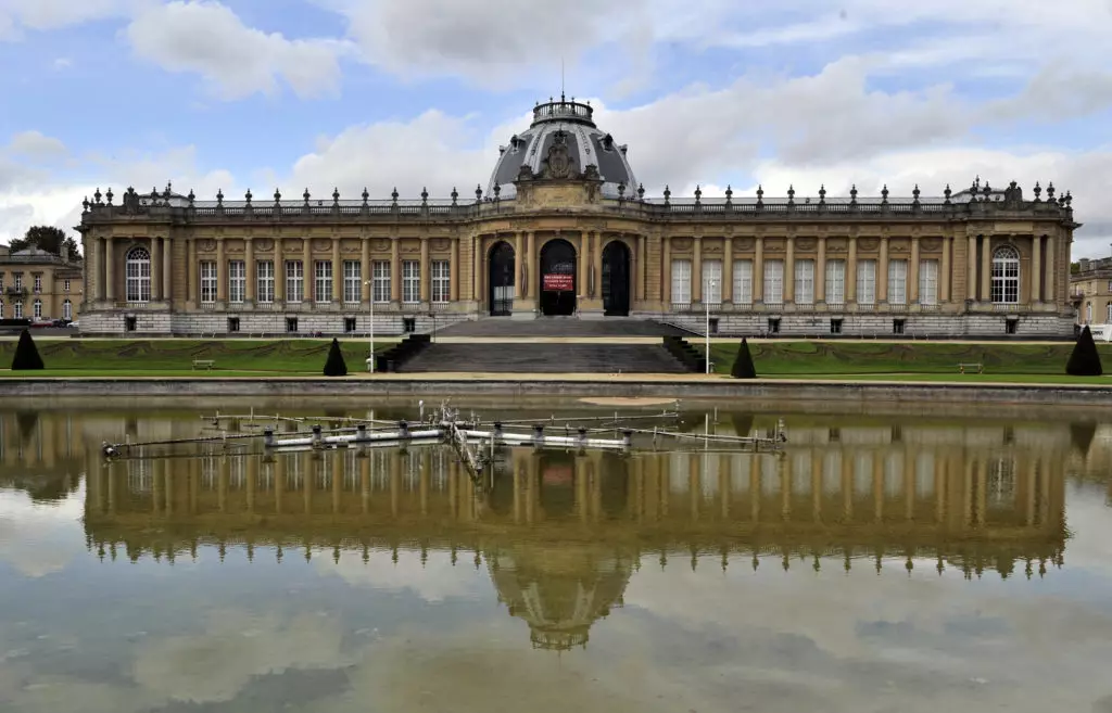 Museum of Central Africa (RMCA) in Tervuren in the suburbs of Brussels on October 9, 2013. It has since been renamed the Africa Museum. Photo by Georges Gobet /AFP/Getty Images.