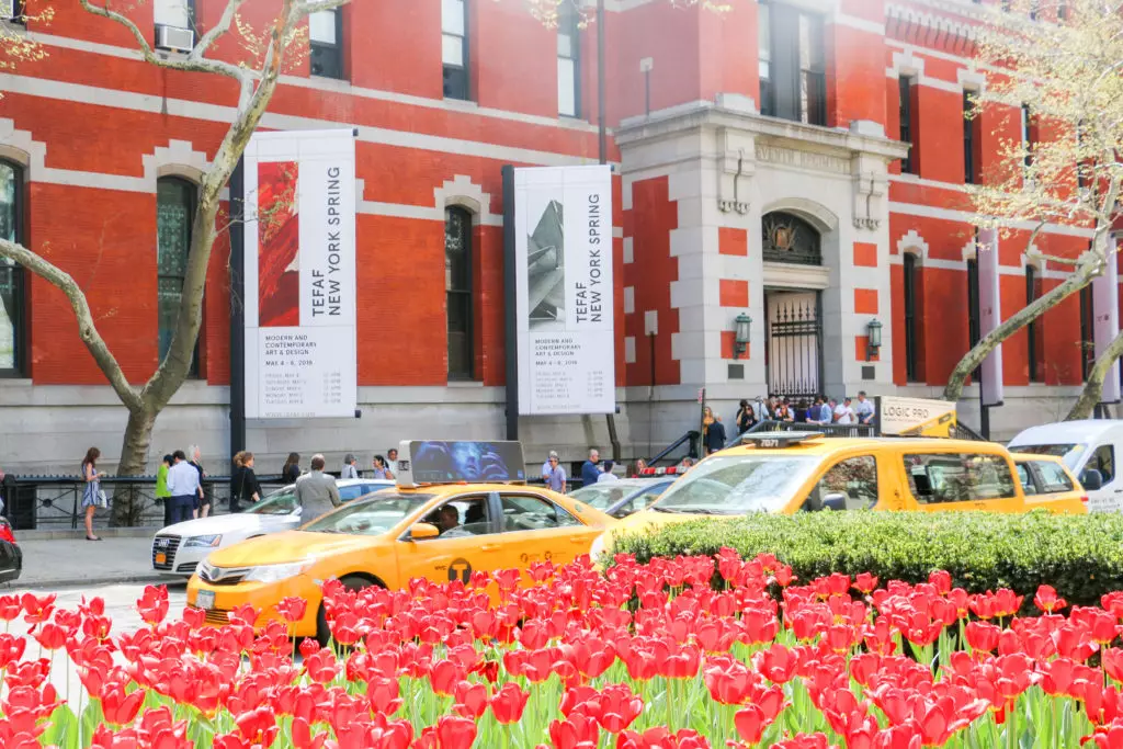 Lawang menyang Park Avenue Armory, TEFAF Spring 2018. Foto: Kirsten Chilstrom.