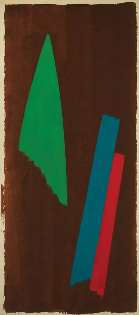 Jack Bush, Green Up (1970). Avy amin'i Waddington's.