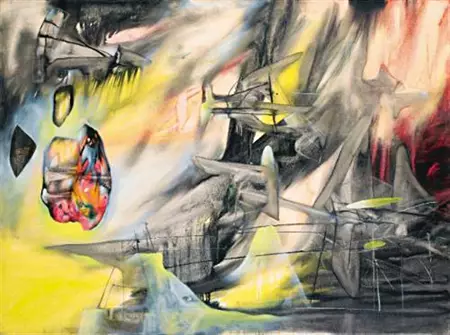 Roberto Matta, Le pendu (L'impiccato), 1942