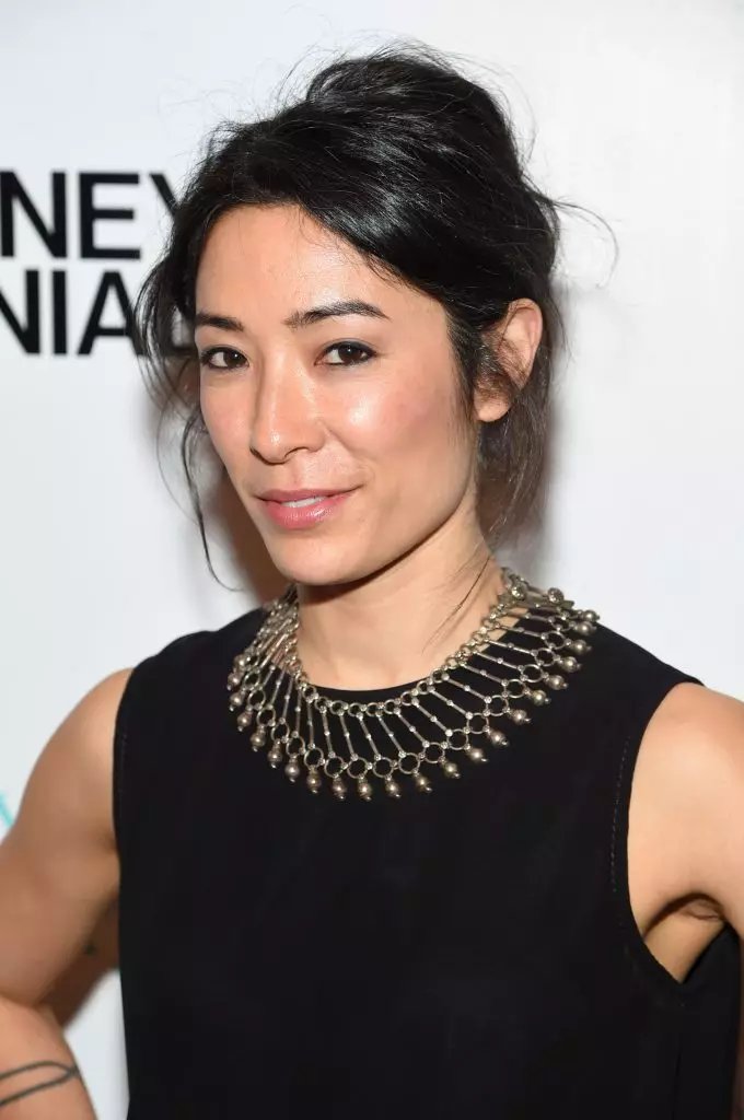 Mia Locks en la noche de apertura de la Bienal de Whitney en 2017. Foto de Jamie McCarthy/Getty Images para Tiffany & Co.