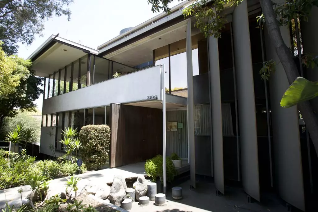 Kuća Richarda Neutra VDL II, modernističko remek-djelo, tip je kuće na kojoj će Frieze imati postavljene galerije. To se više ne događa. Fotografija Ann Johansson/Corbis preko Getty Images.