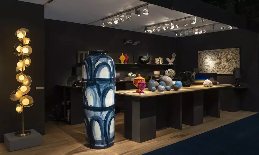 Adrian Sassonun 2019 Salon Art + Design-da quraşdırma görünüşü. Şəkil nəzakətlə Salon Art + Design.