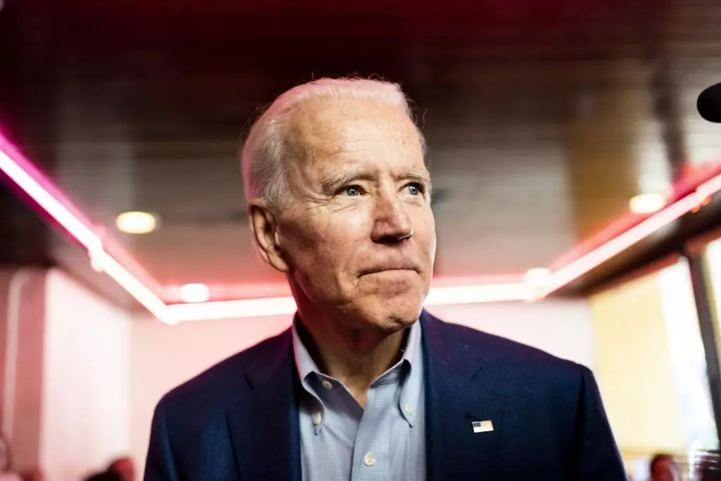 Namzedê Demokrat ê Serokkomariyê Joe Biden. Wêne ji hêla Melina Mara / The Washington Post ve bi rêya Getty Images.