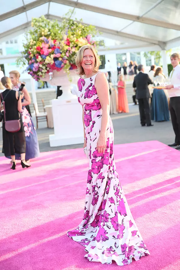 Maureen Chilton di New York Botanical Garden Conservatory Ball. Kahadean tina BFA.