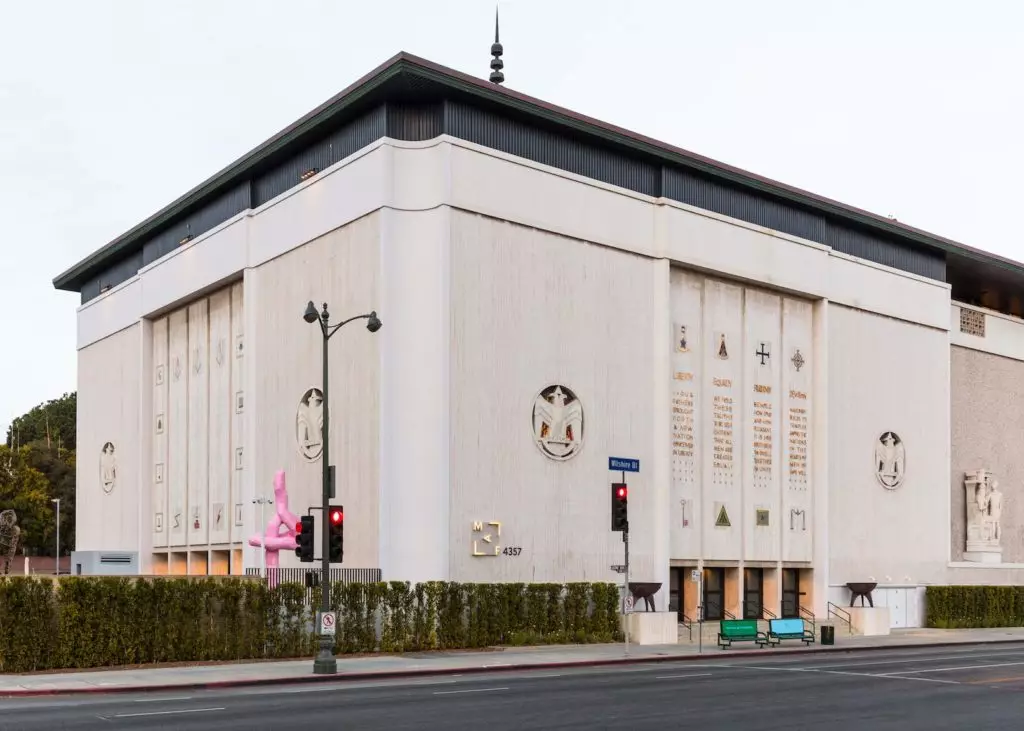 Exterior de la Fundación de Arte Marciano. Foto de Julián Calero.