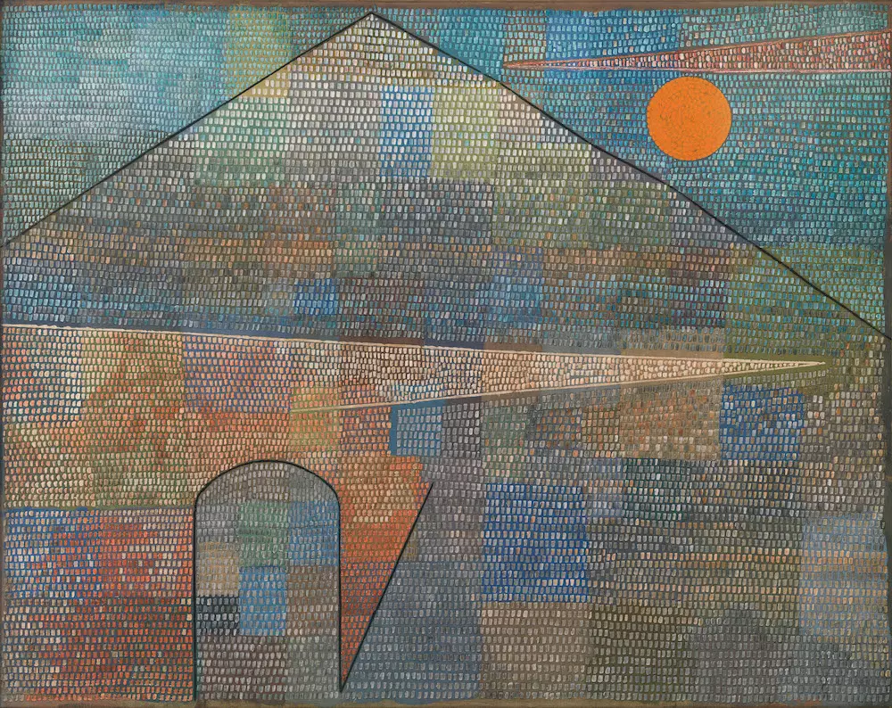 Paul Klee, Ad Parnassum (1932). Museo de Arte de Berna. Asociación de Amigos. ©2019 Artists Rights Society (ARS) Nova York.