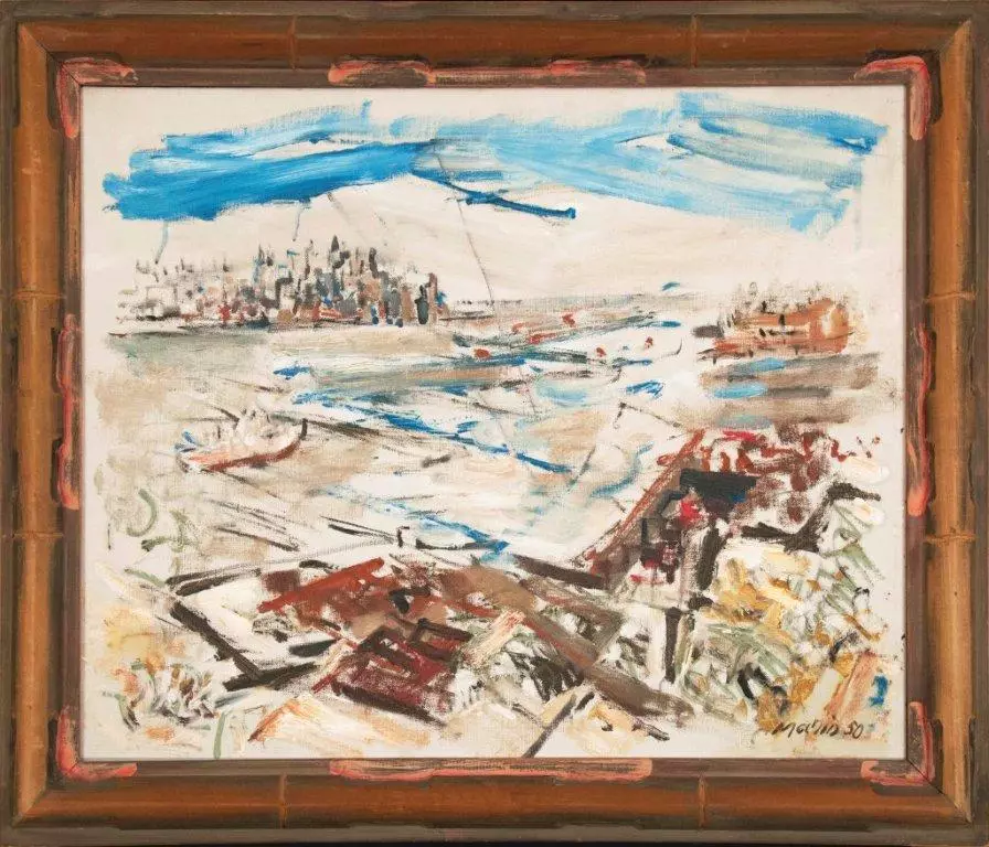 John Marin New York Series From Weehawken Heights 1950 by Questroyal Fine Art LLC, New York, NY