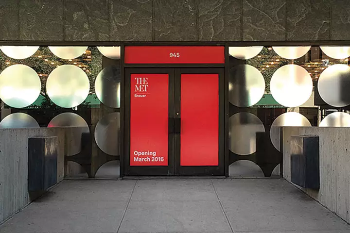 O novo Met Breuer antes de sua inauguração em março de 2016. Foto cortesia do Metropolitan Museum of Art.