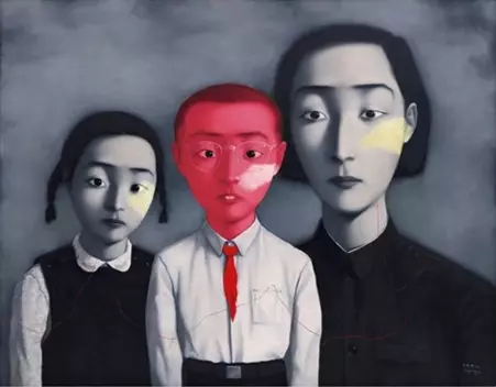 Zhang Xiaogang וסדרת Bloodlines